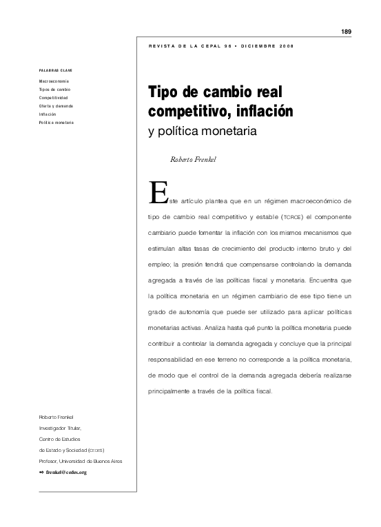 (PDF) ROBERTO FRENKEL