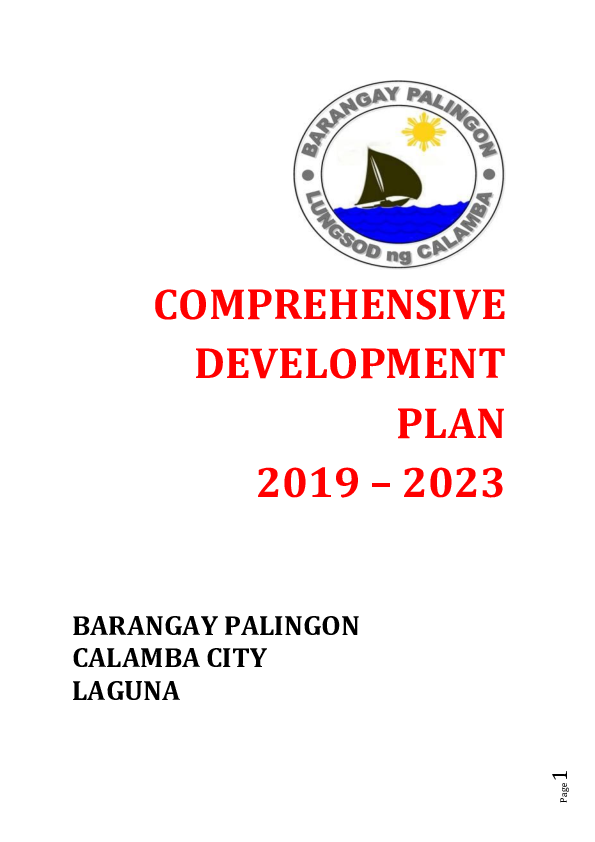 (PDF) BARANGAY PALINGON CALAMBA CITY LAGUNA
