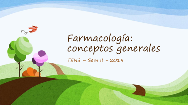 (PPT) Farmaco 2019 Clase 1 Conceptos y Accion Farmacologica (1)