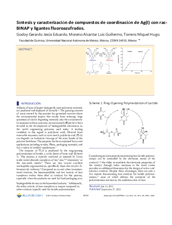 (DOC) Síntesis y caracterización de compuestos de coordinación de Ag(I ...