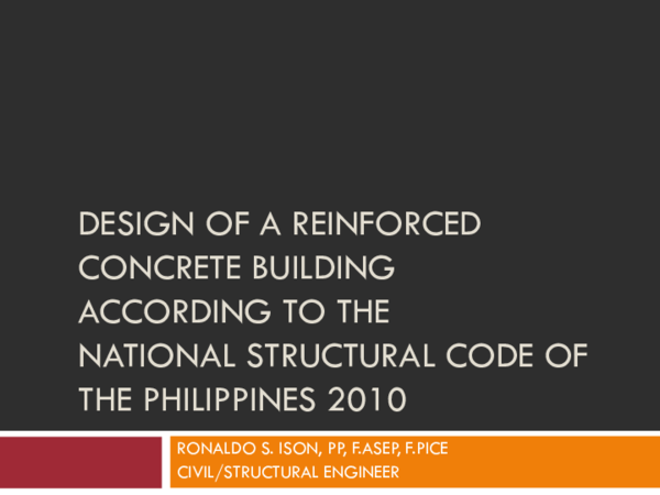 (PDF) DESIGN OF A REINFORCED CONCRETE BUILDING ACCORDING TO THE ...