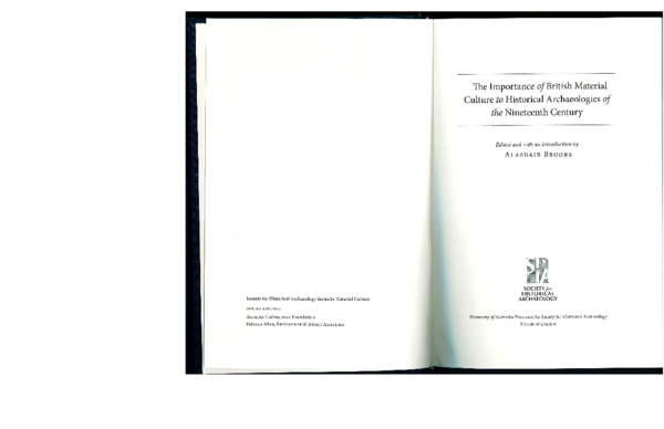(PDF) Uncovering and Recovering Cleared Galloway: The Role of Documents ...