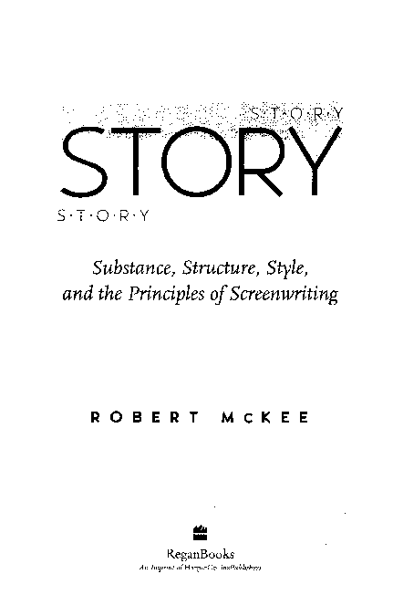 (PDF) Substance, Structure, Style, and the Principles of Screen writing