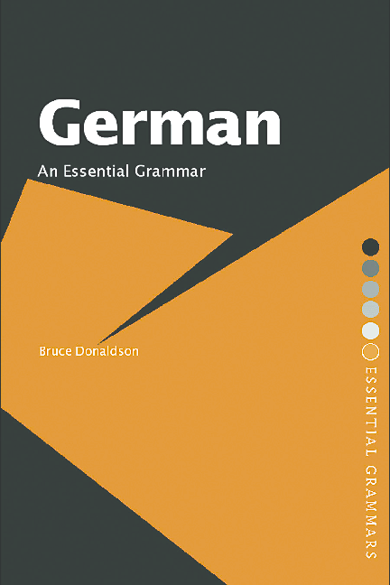 (PDF) German An Essential Grammar