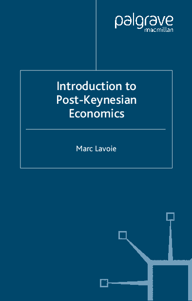 (PDF) Introduction to Post-Keynesian Economics