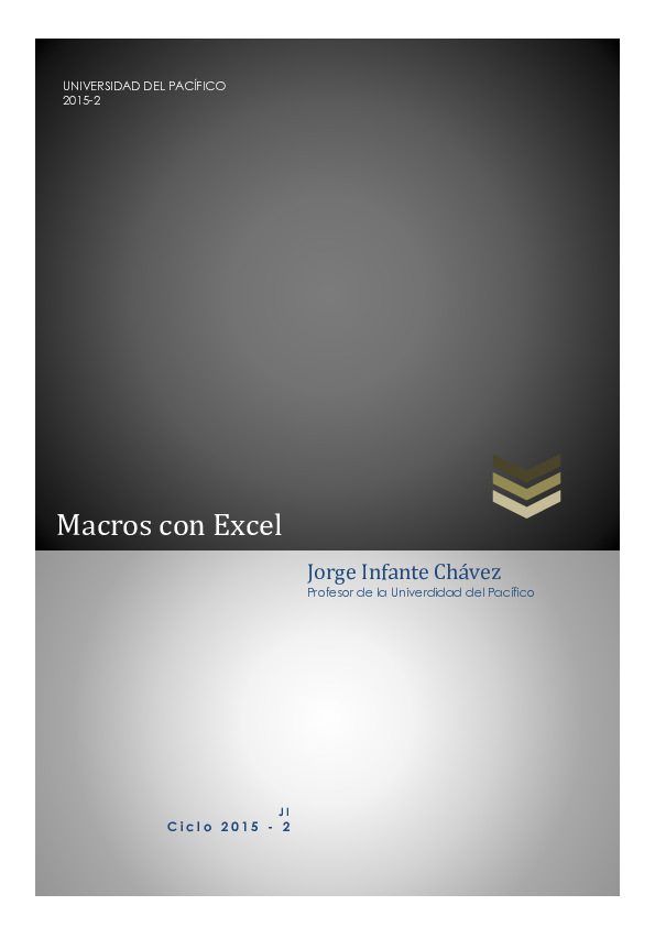 (PDF) Macros con Excel
