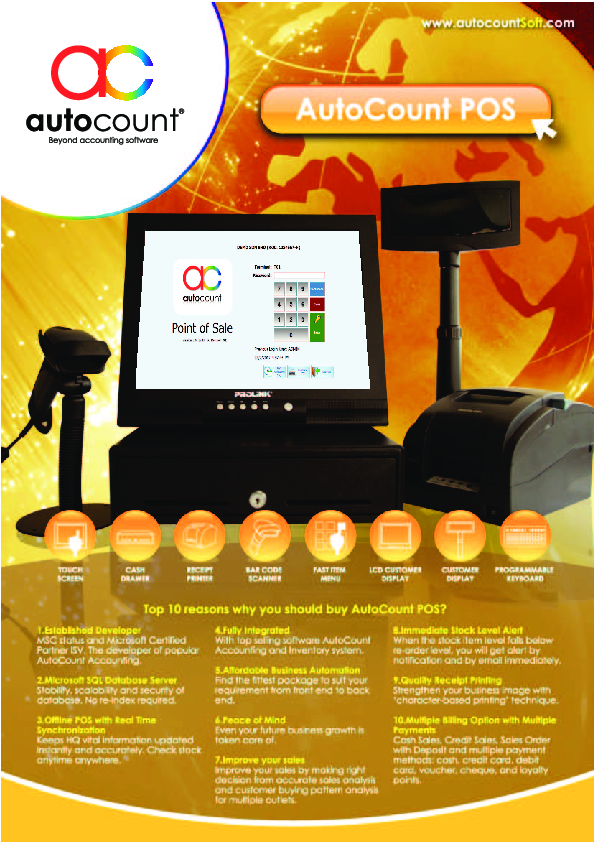 (PDF) AutoCount POS Brochure
