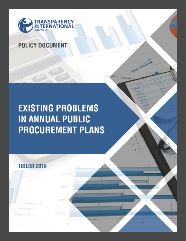 (PDF) Existing Problems in Annual Public Procurement Plans