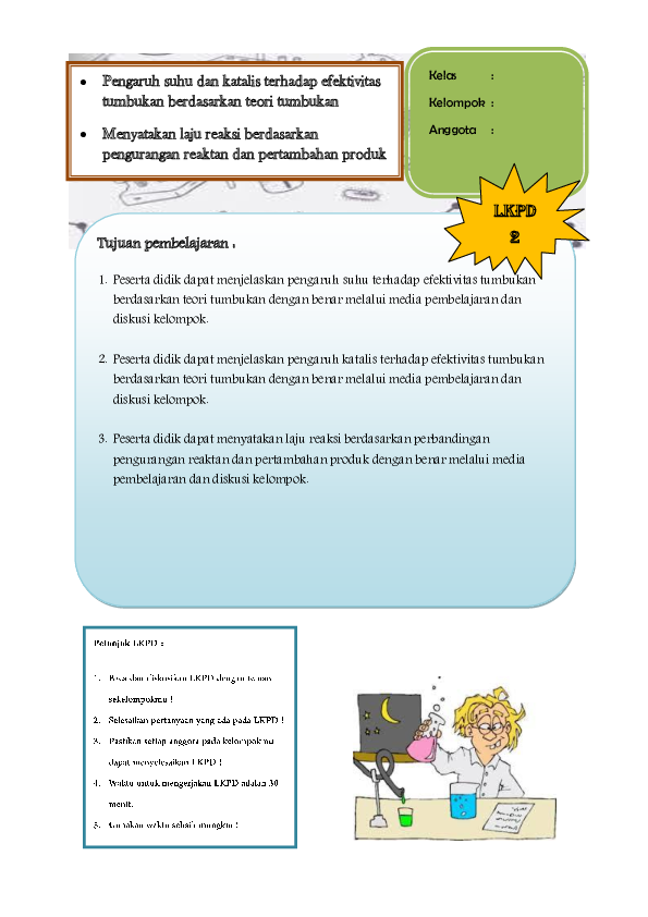 (PDF) Tujuan pembelajaran