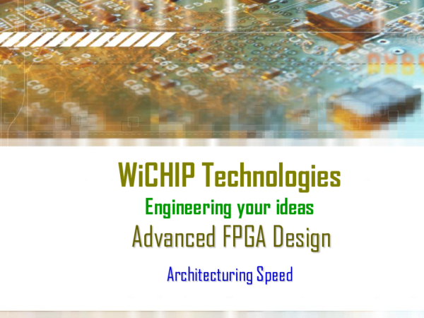 (PPT) Advanced FPGA Design