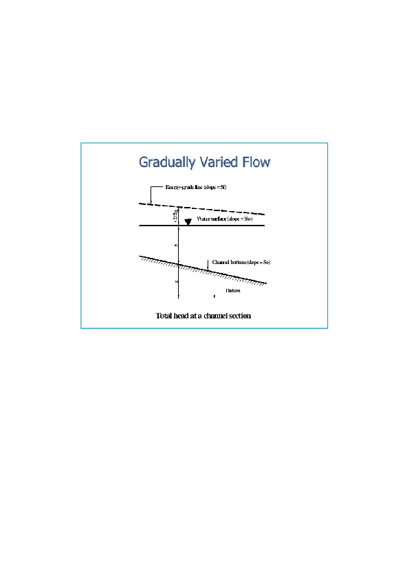 (PDF) STUDY OF GRADUALLY VARIED FLOW