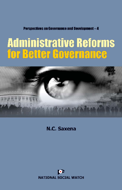 (PDF) Administrative Reforms for Better governance