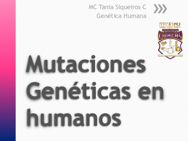 Mutaciones Genéticas Humanas