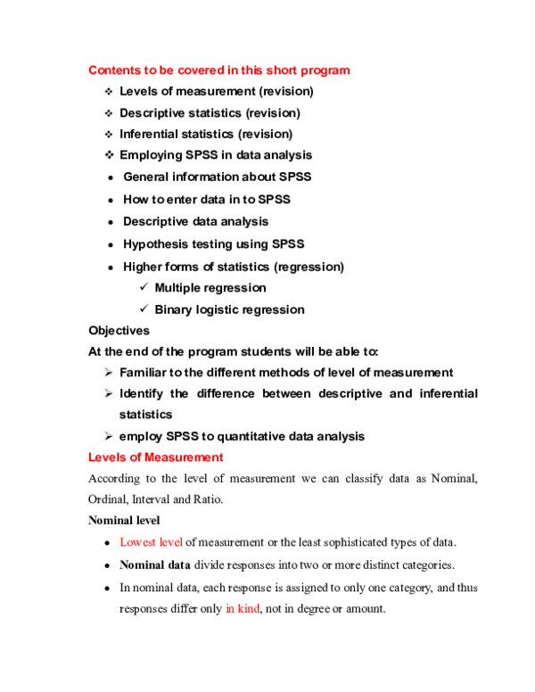 Doc Quantitative Lecture Note