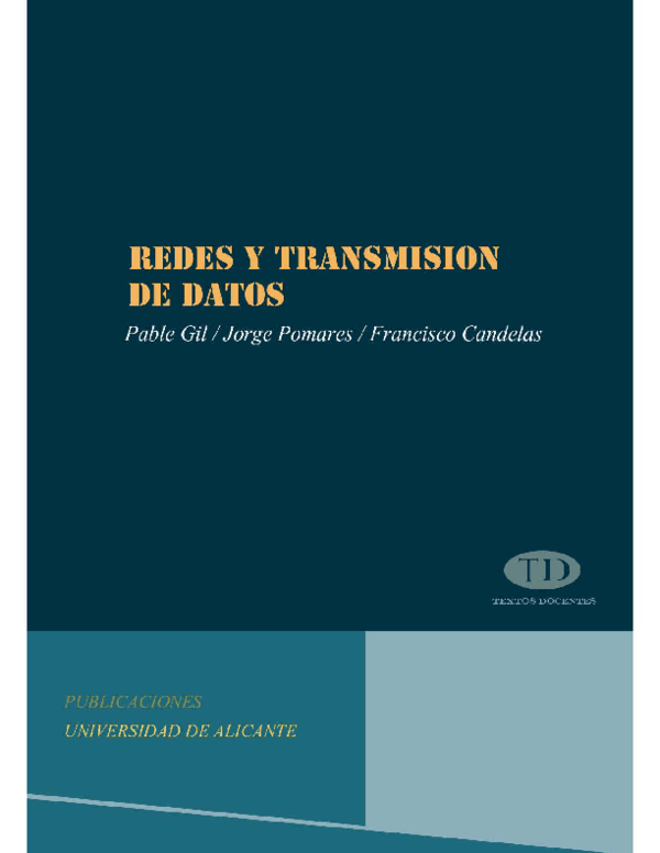 (PDF) Redes y transmision de datos