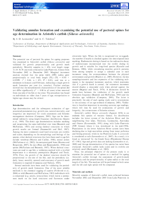 (PDF) Validating annulus formation and examining the potential use of ...