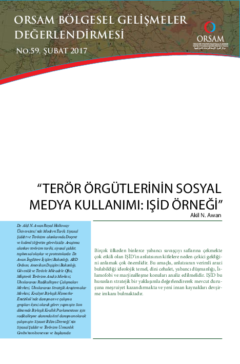 (PDF) ORSAM Bakış 59, Akil N. Awan, Terör Örgütlerinin Sosyal Medya ...