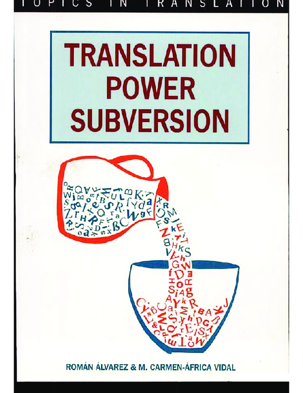 (PDF) Translation: A Political Act