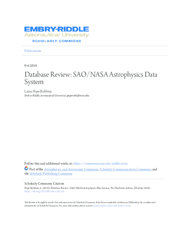 (PDF) SAO/NASA Astrophysics Data System