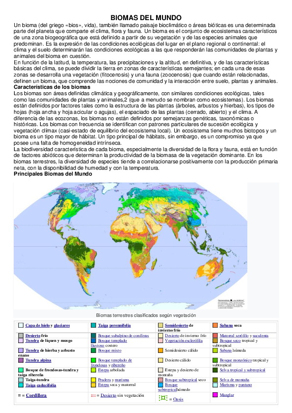 (DOC) BIOMAS DEL MUNDO | Gabriel Jara - Academia.edu