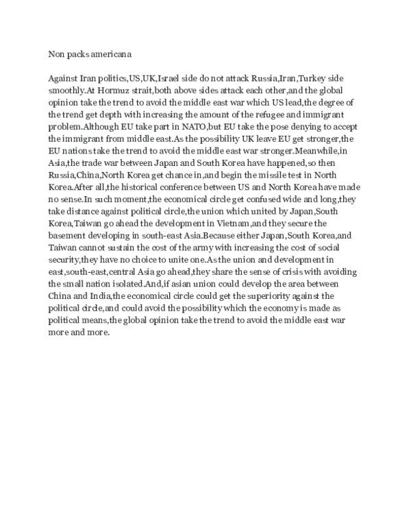 (PDF) non packs americana | Tomohiro Oshima - Academia.edu