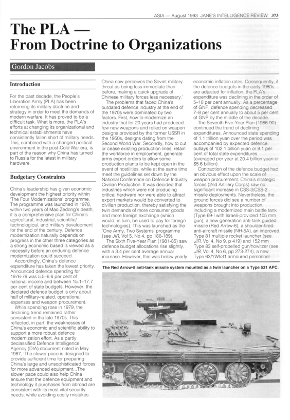 (PDF) PLA - From Doctrine to Organization