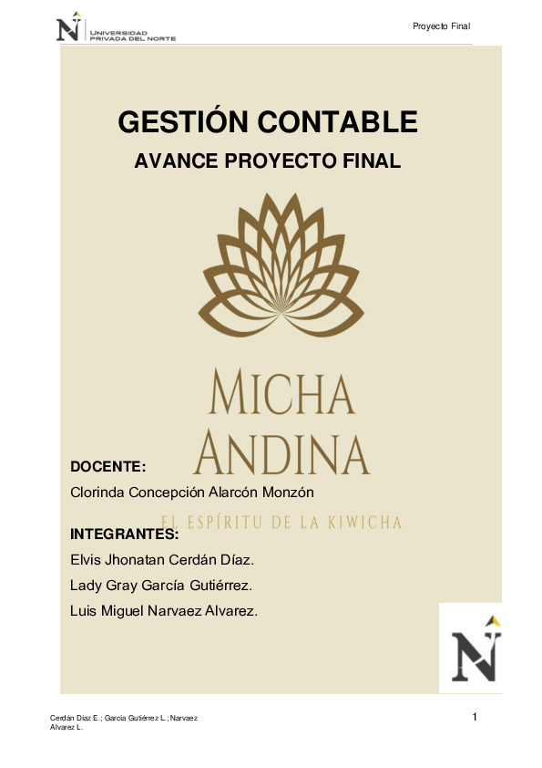 (DOC) Gestión Contable - 3ra Parte Proyecto Final