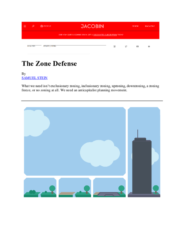 (PDF) The Zone Defense