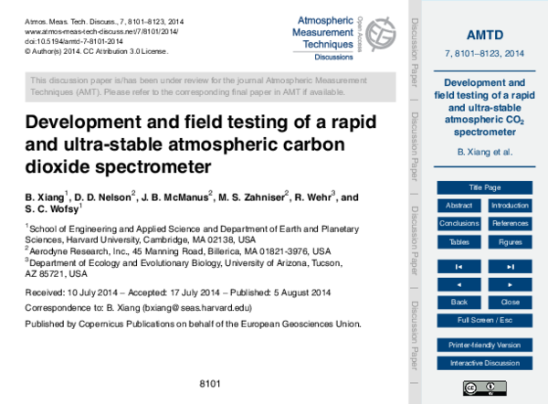 (PDF) Development and field testing of a rapid and ultra-stable ...