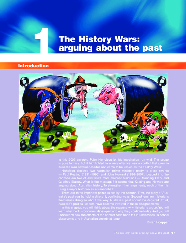 (PDF) The History Wars - arguing about the past
