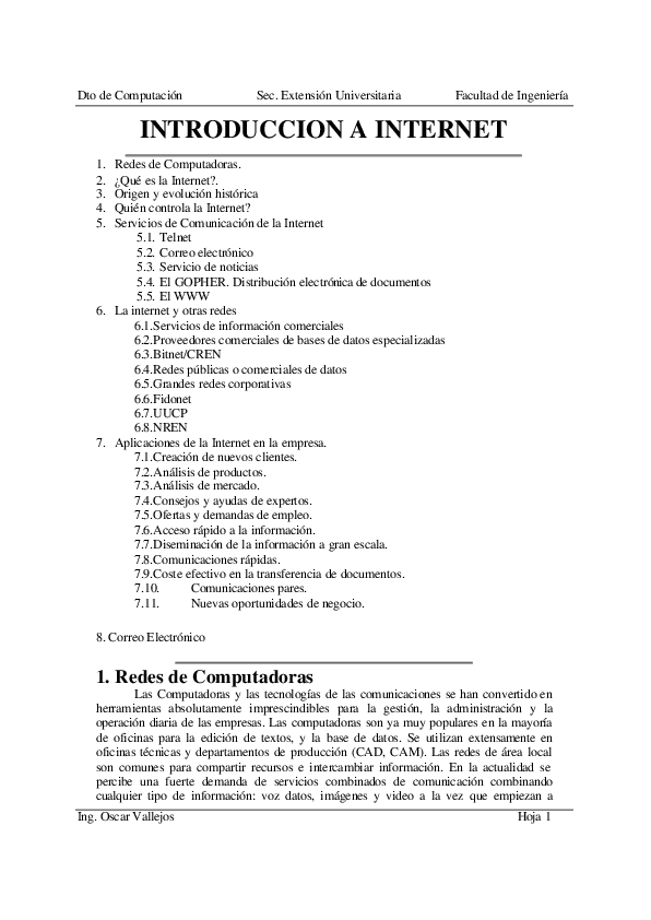 (PDF) INTRODUCCION A INTERNET