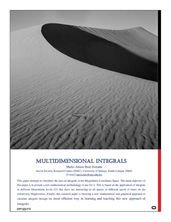 (PDF) Multidimensional Integrals