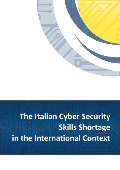 (PDF) The Italian Cyber Security Skills Shortage in the International ...