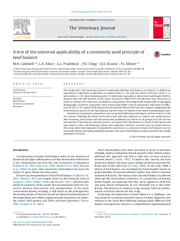 (PDF) A test of the universal applicability of a commonly used ...