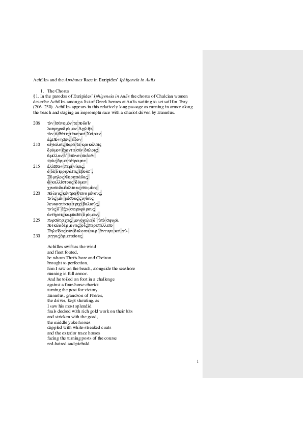 (DOC) Scanlon 2018 Achilles and the Apobates Race in Euripides ...