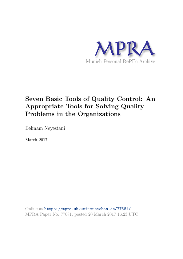 (PDF) MPRA paper