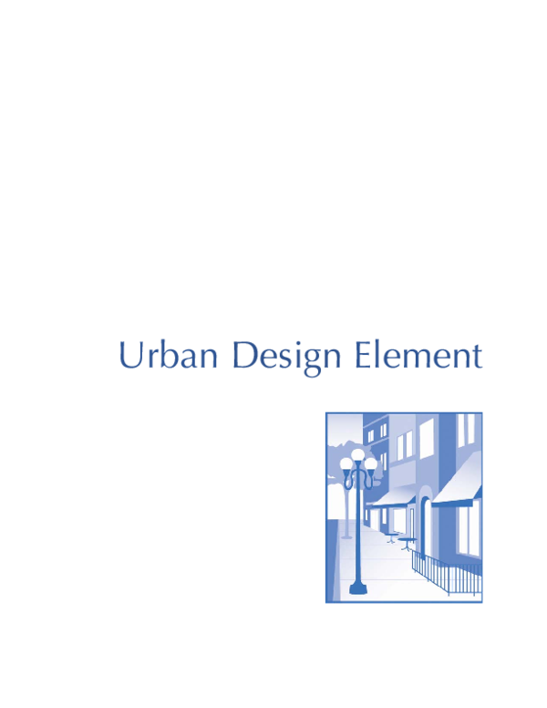 (PDF) Urban Design Element