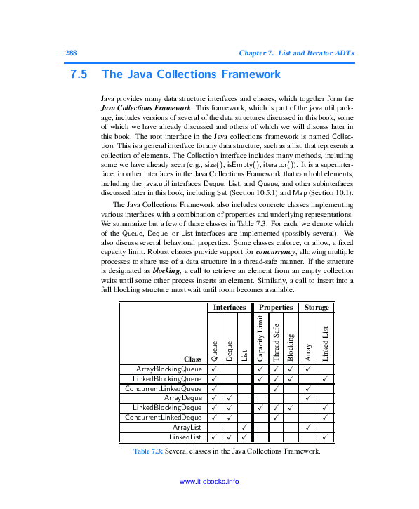 (PDF) Chapter 7. List and Iterator ADTs