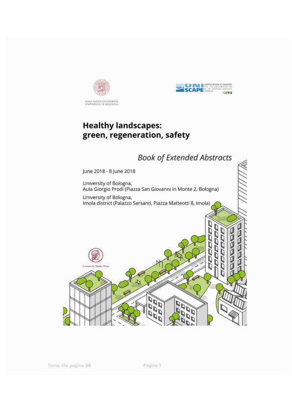 (PDF) Living the city-landscape. Environmental health, regulation and ...