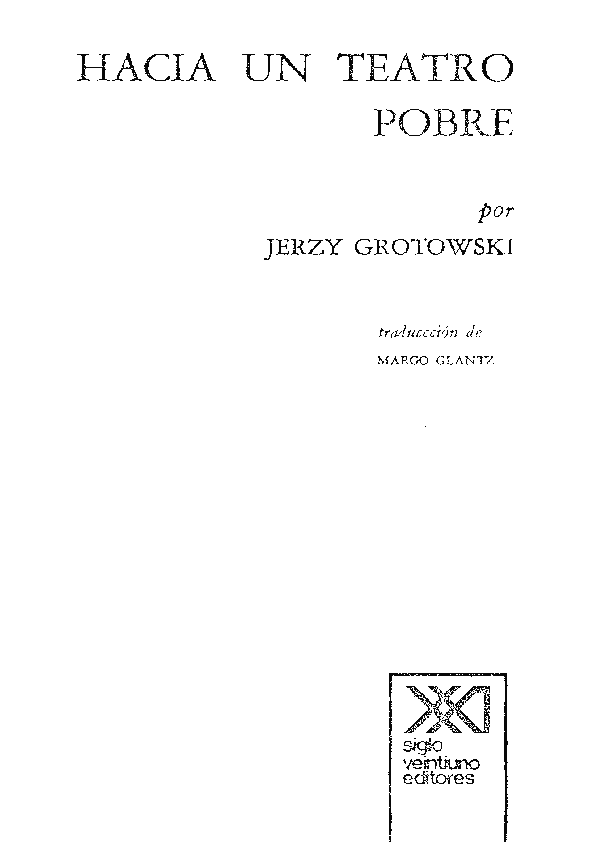 (PDF) HACIA UN TEATRO POBR_ E por