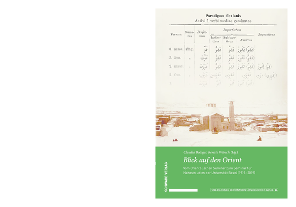(PDF) Balistreri, Alexander E., and Alp Yenen. “Von der Orientalistik ...