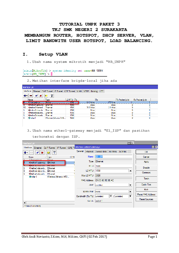 (PDF) Revisi TUTORIAL UNPK PAKET | ILham Adi - Academia.edu