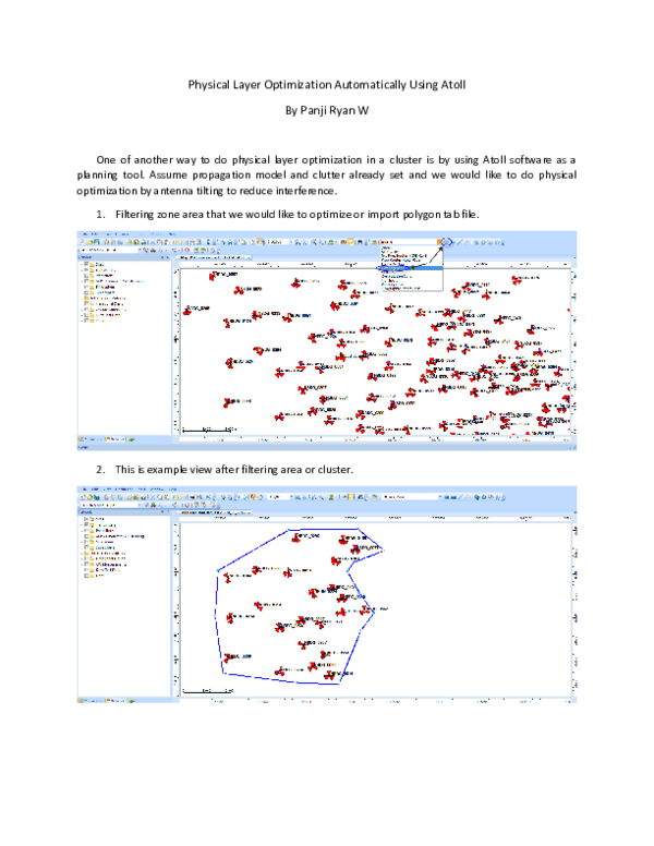 (PDF) How to optimize physical layer using Atoll