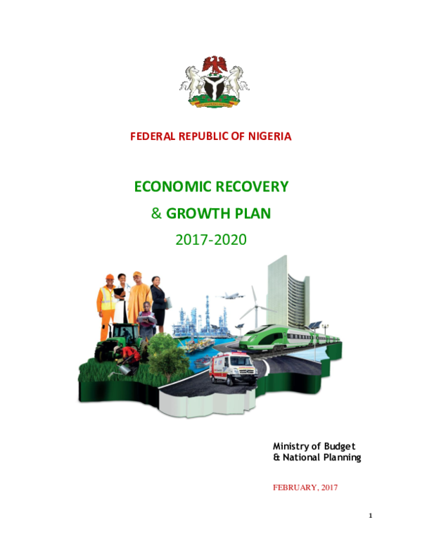 (PDF) Economic Recovery Growth Plan