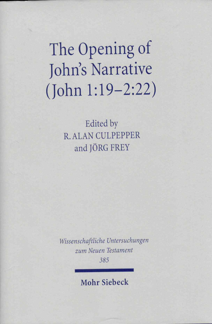 (PDF) Recurring Characters in John 1:19-2:11: A Narrative-Critical and ...