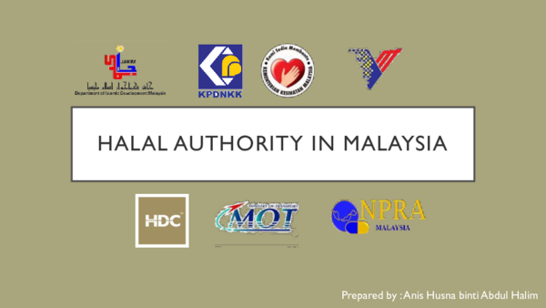 (PDF) Halal Authority in Malaysia
