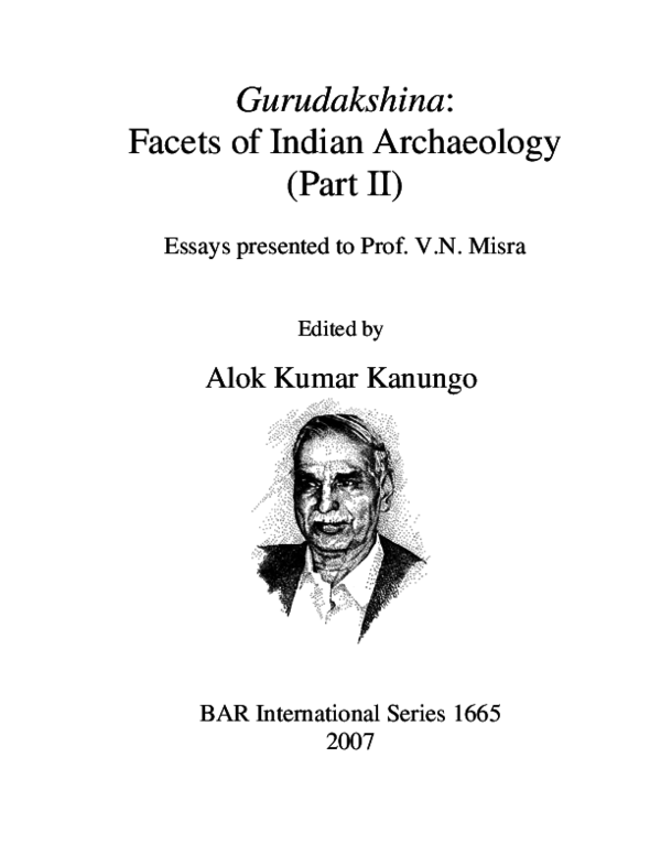 (PDF) Stone Age Culture of Indravati Basin
