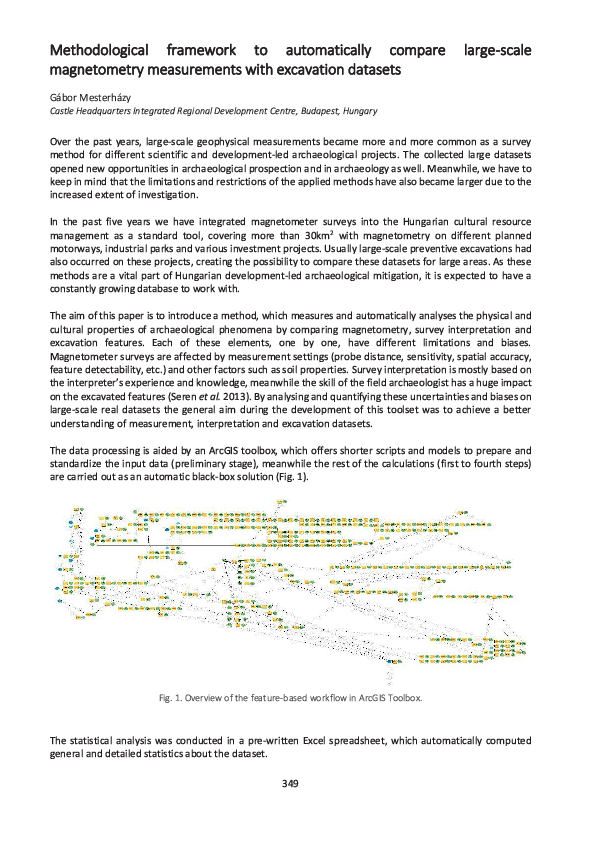 (PDF) Methodological framework to automatically compare large-scale ...