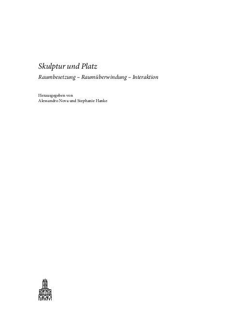 (PDF) Pasquino al bivio in Skulptur und Platz Raumbesetzung ...