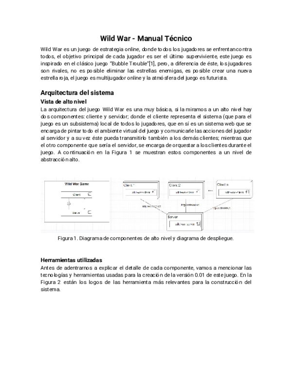 (PDF) Wild War -Manual Técnico